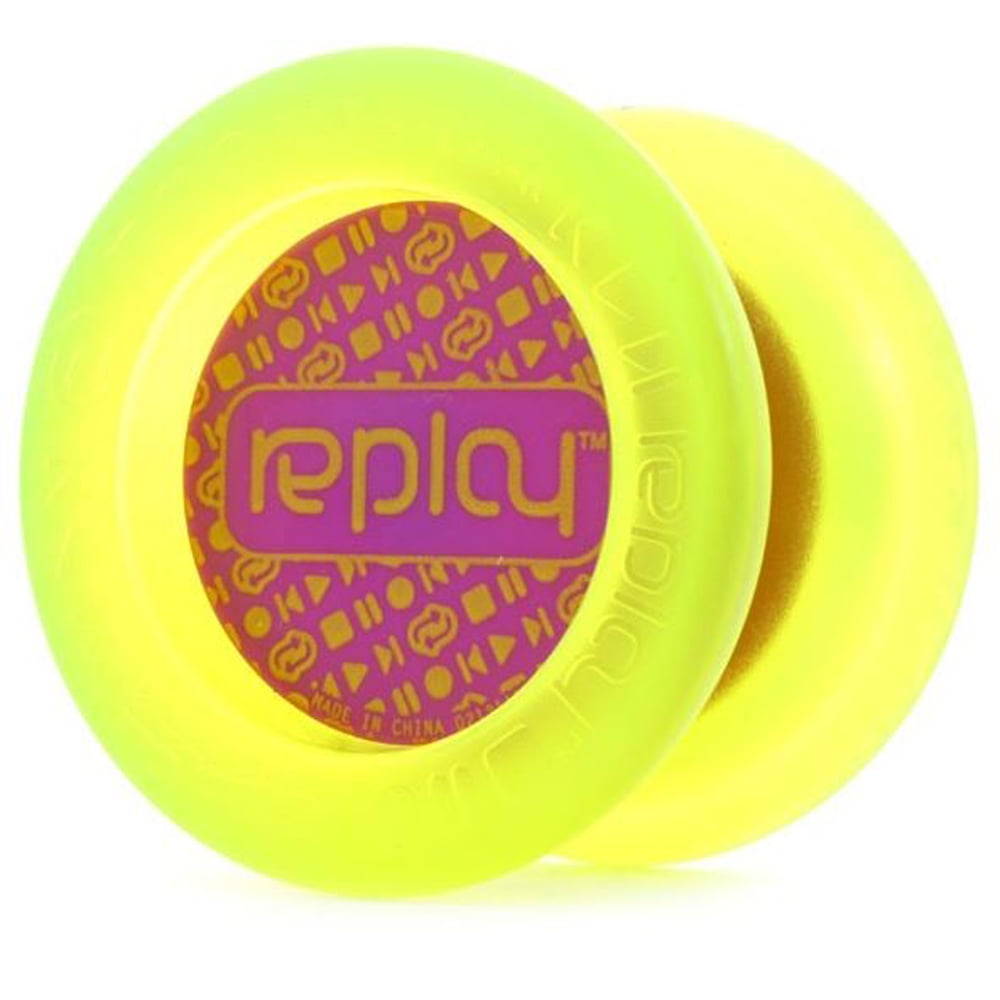 YoYoFactory Replay Yo Yo Great Beginner Yo Yo Edge Glow Purple Cap ...