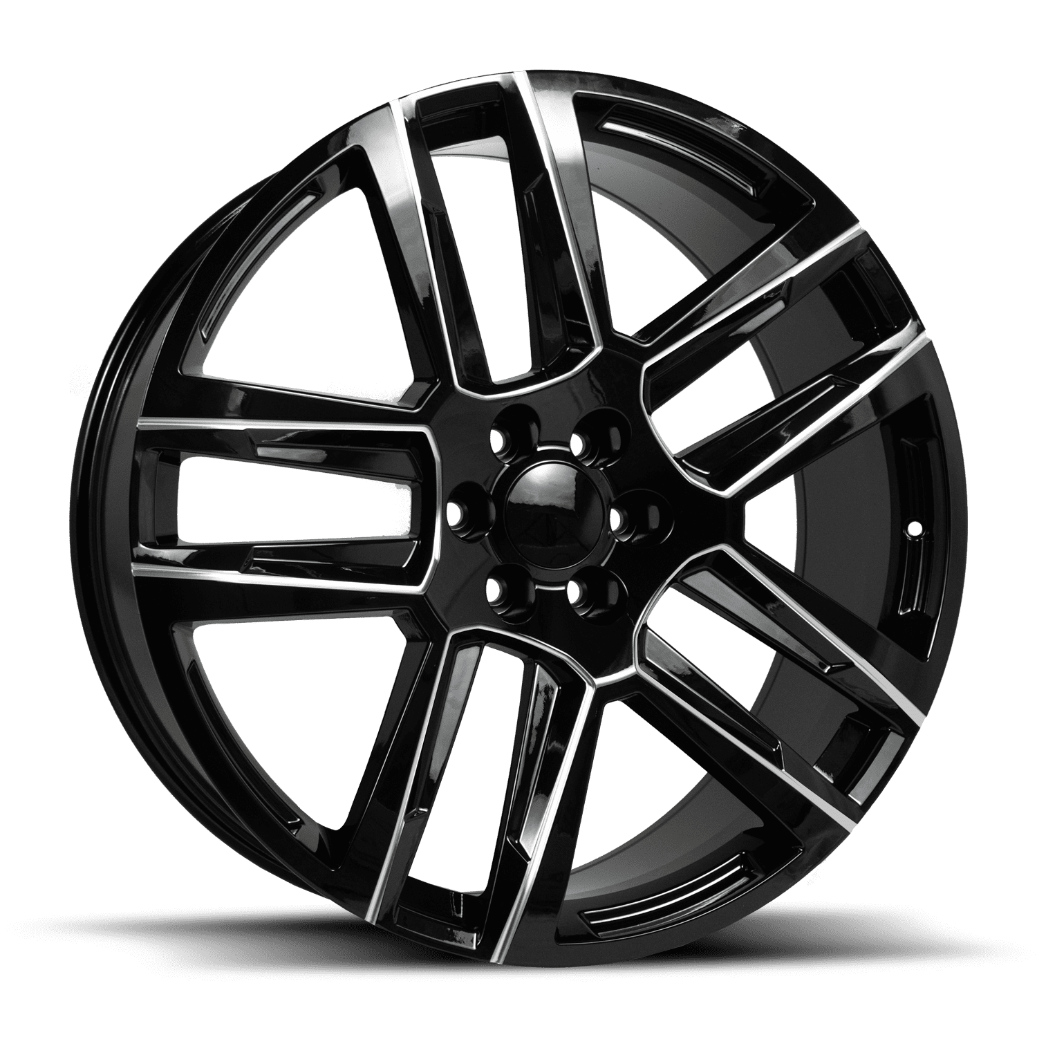 REPLICA 048 26X10 6X139.7 31ET 78.1CB Gloss Black Milled Wheel ...