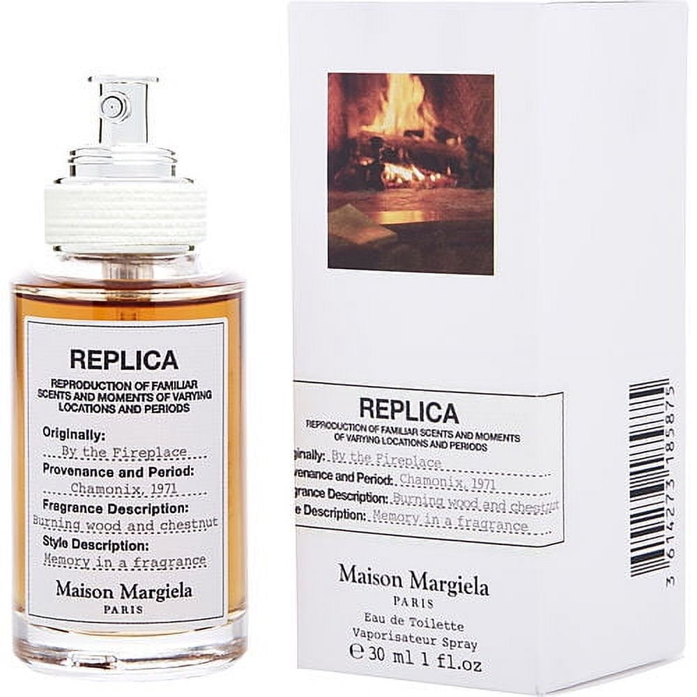 REPLICA BY THE FIREPLACE by Maison Margiela EDT REFILLABLE SPRAY 1 OZ ...