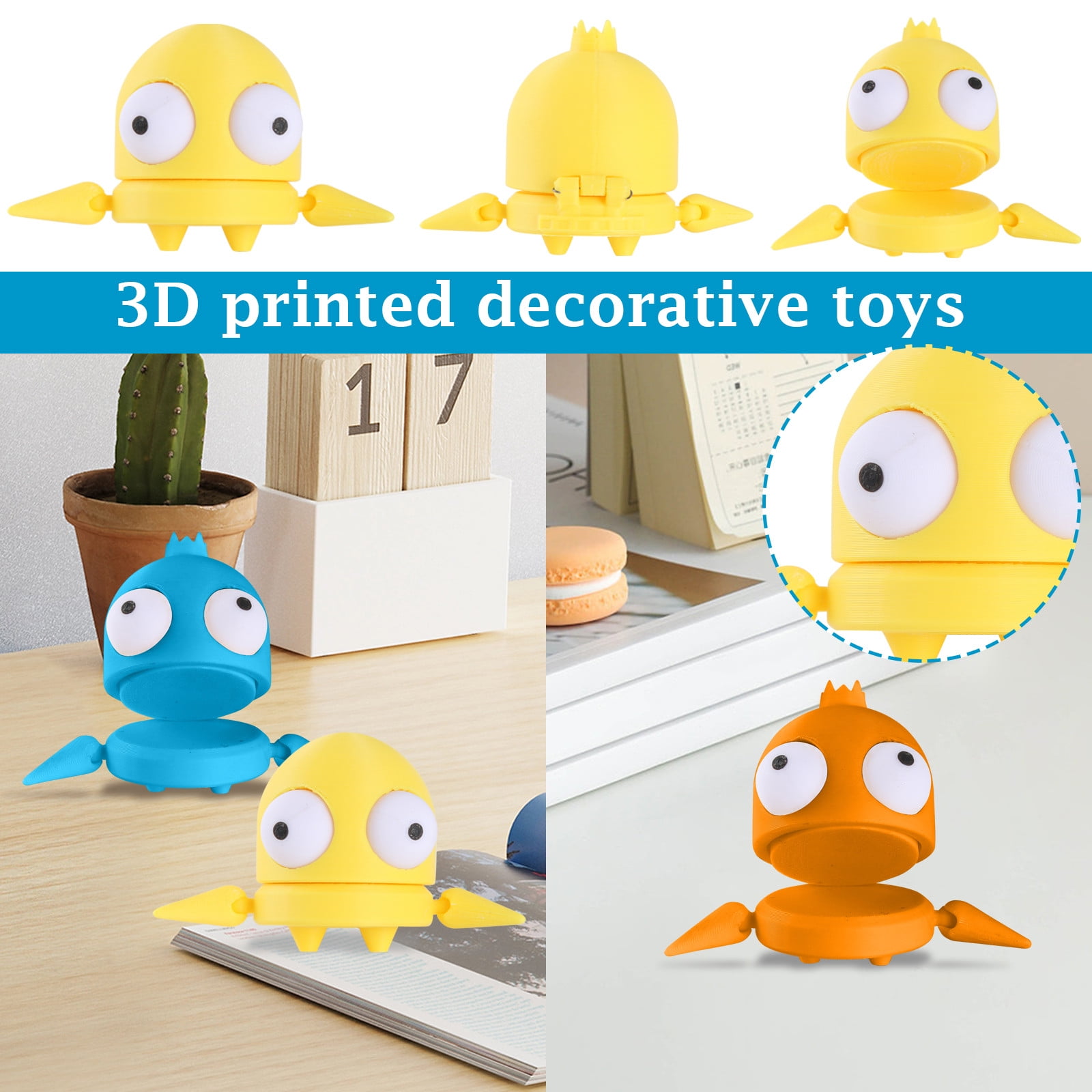 REPO 3D Printed Character Figure Articulated Toys Co-Op Horror Game ...