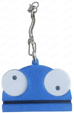 REPO 3D Printed Keychain, R.E.P.O Horror Game with Movable Eyes ...