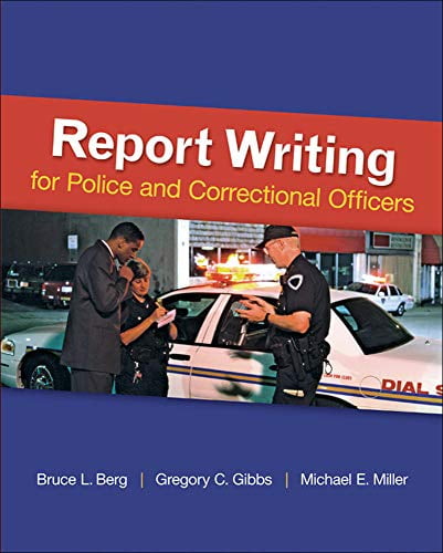 Report Writing for Police and Correctional Officers - Walmart.com