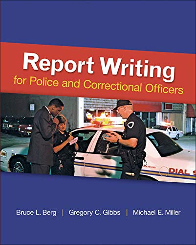 Pre-Owned REPORT WRITING FOR POLICE AND CORRECTIONAL OFFICERS - Walmart.com