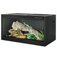 REPTIZOO 120 Gallon PVC Reptile Enclosure, 48x24x24 Large Reptile ...