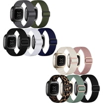 REQO Stretchy Bands Compatible with Fitbit Versa 2 / Versa/Lite/SE ...