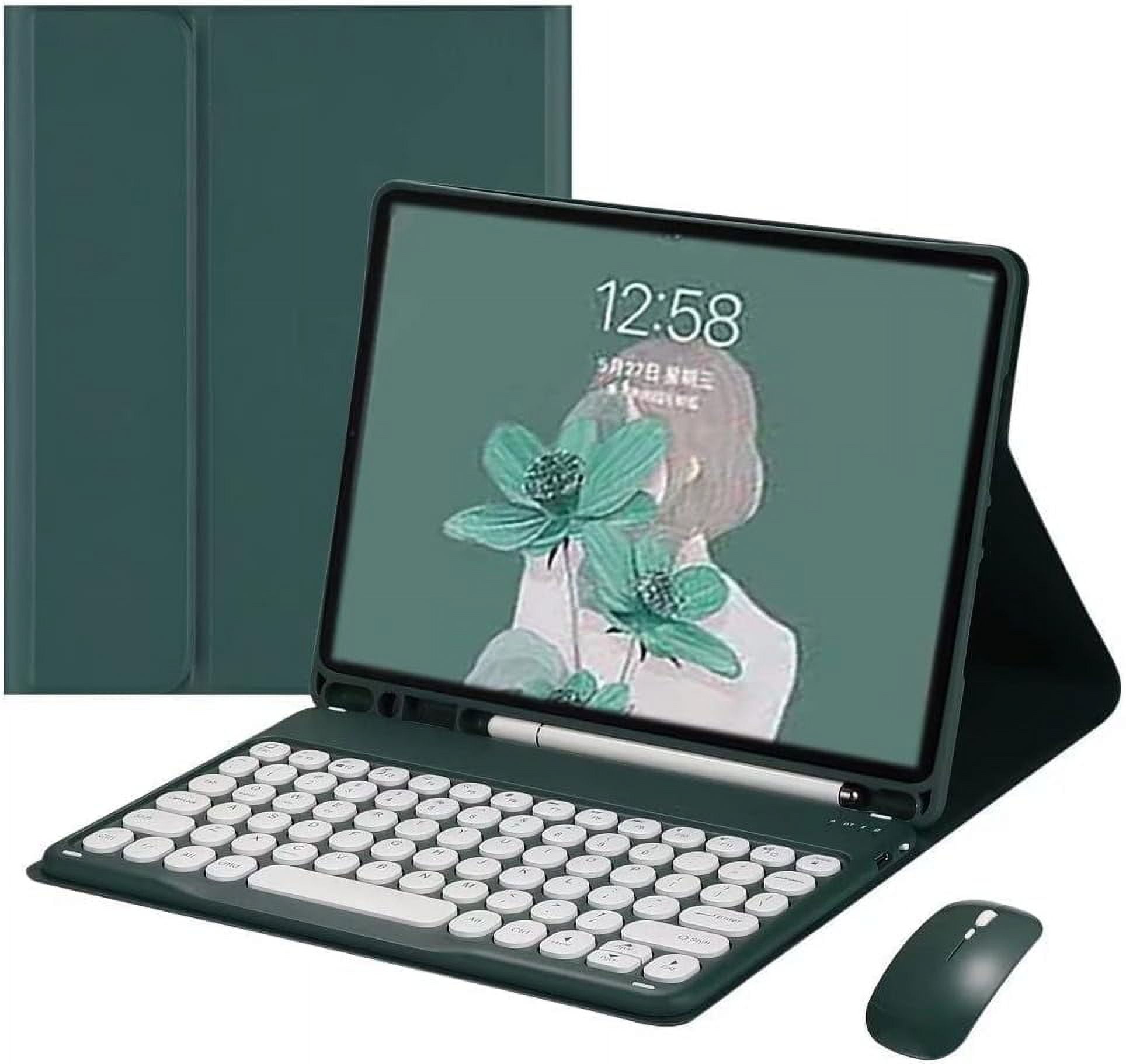 REQO Keyboard Case for Galaxy Tab S9 FE Plus/S9 Plus (12.4inch), Galaxy ...