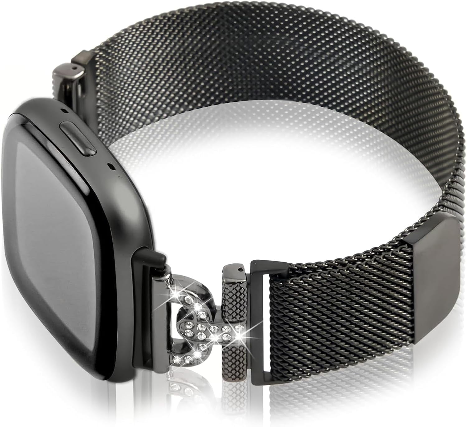 REQO Magnetic Bands Compatible for Fitbit Sense 2/Fitbit Versa 4/Fitbit Sense/Fitbit Versa 3 ...