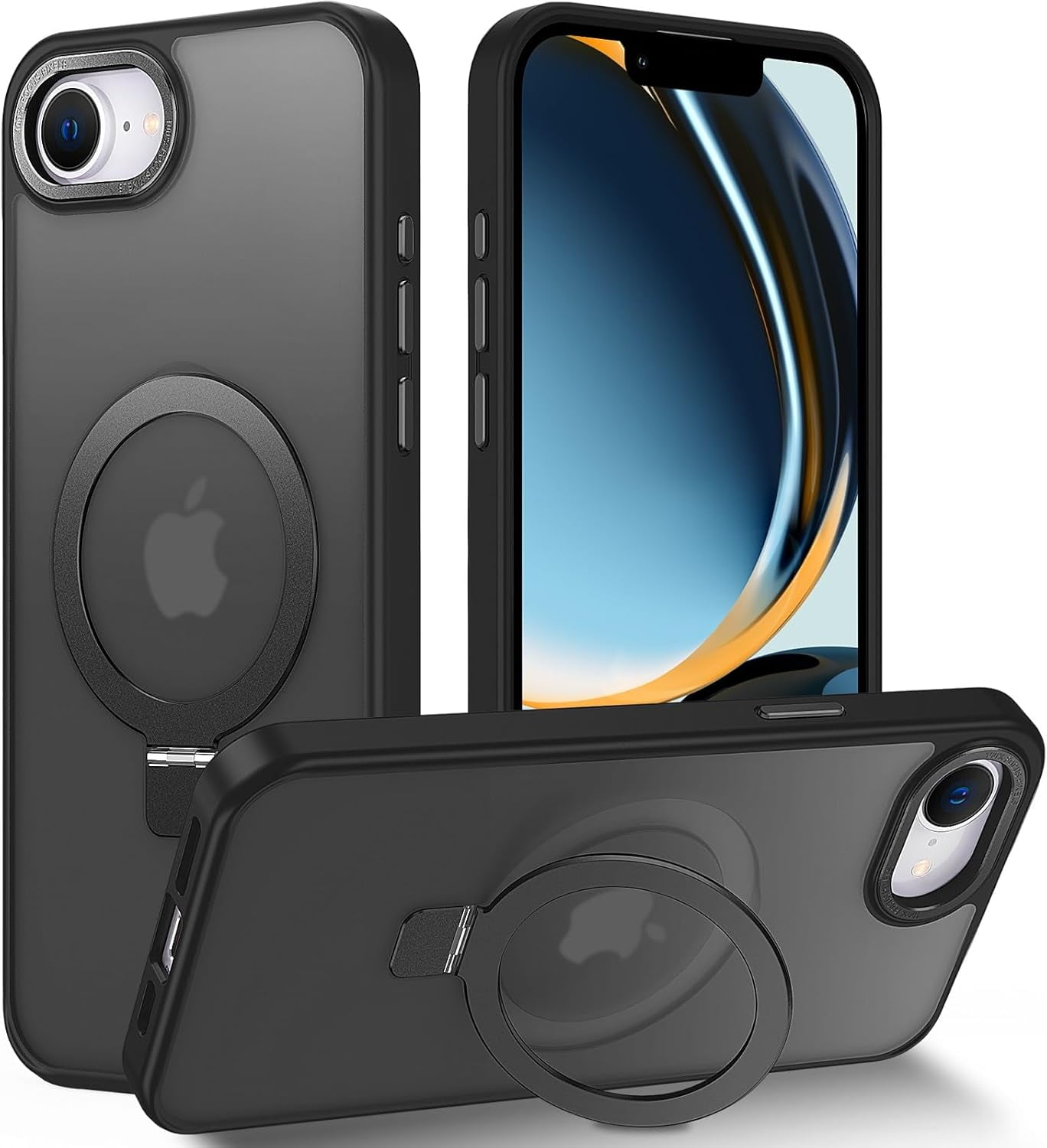 REQO Magnetic for iPhone 16e Case with Invisible Stand, [10 FT Drop ...