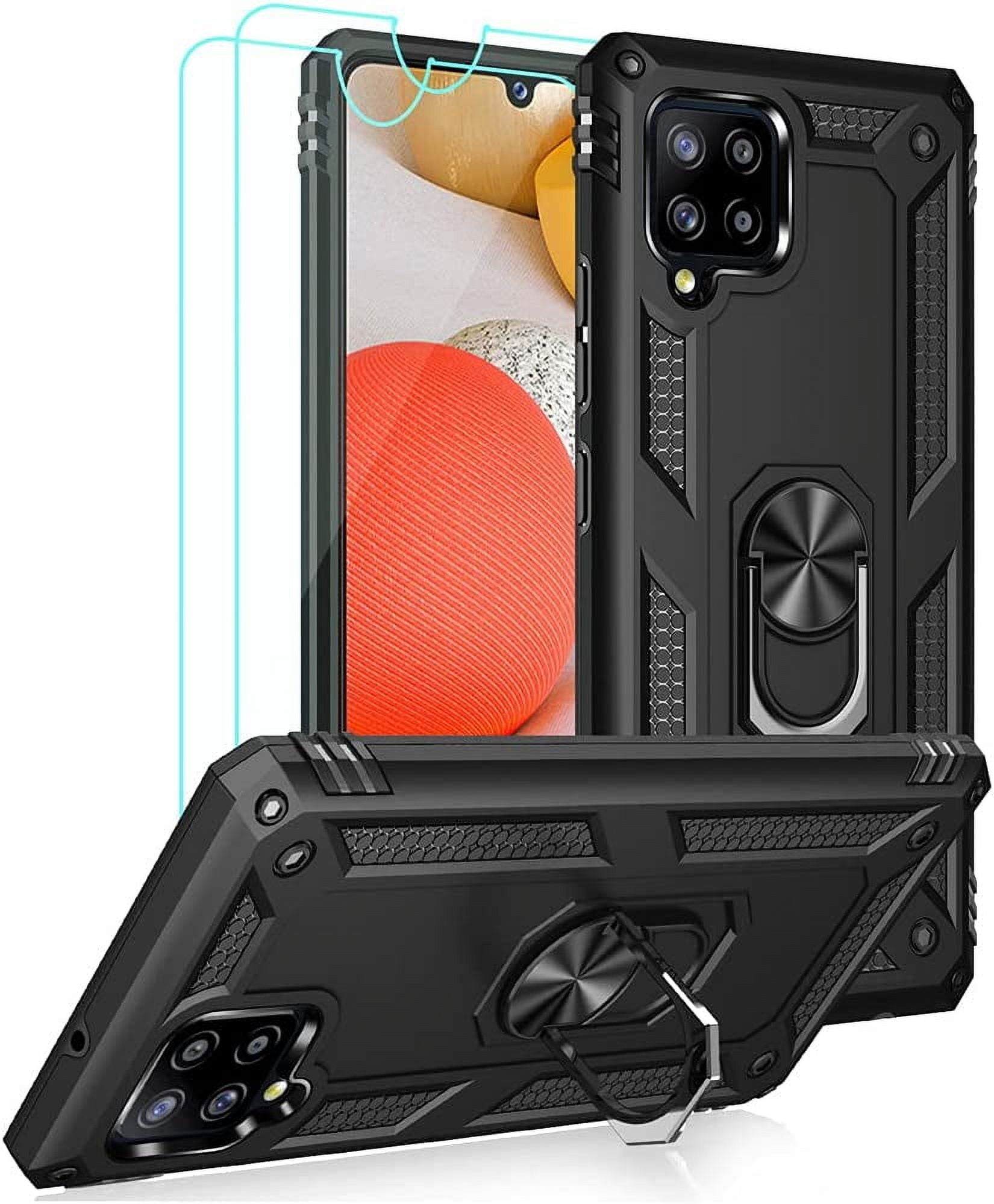 REQO for Samsung Galaxy A42 5G Case with HD Screen Protectors, Military ...