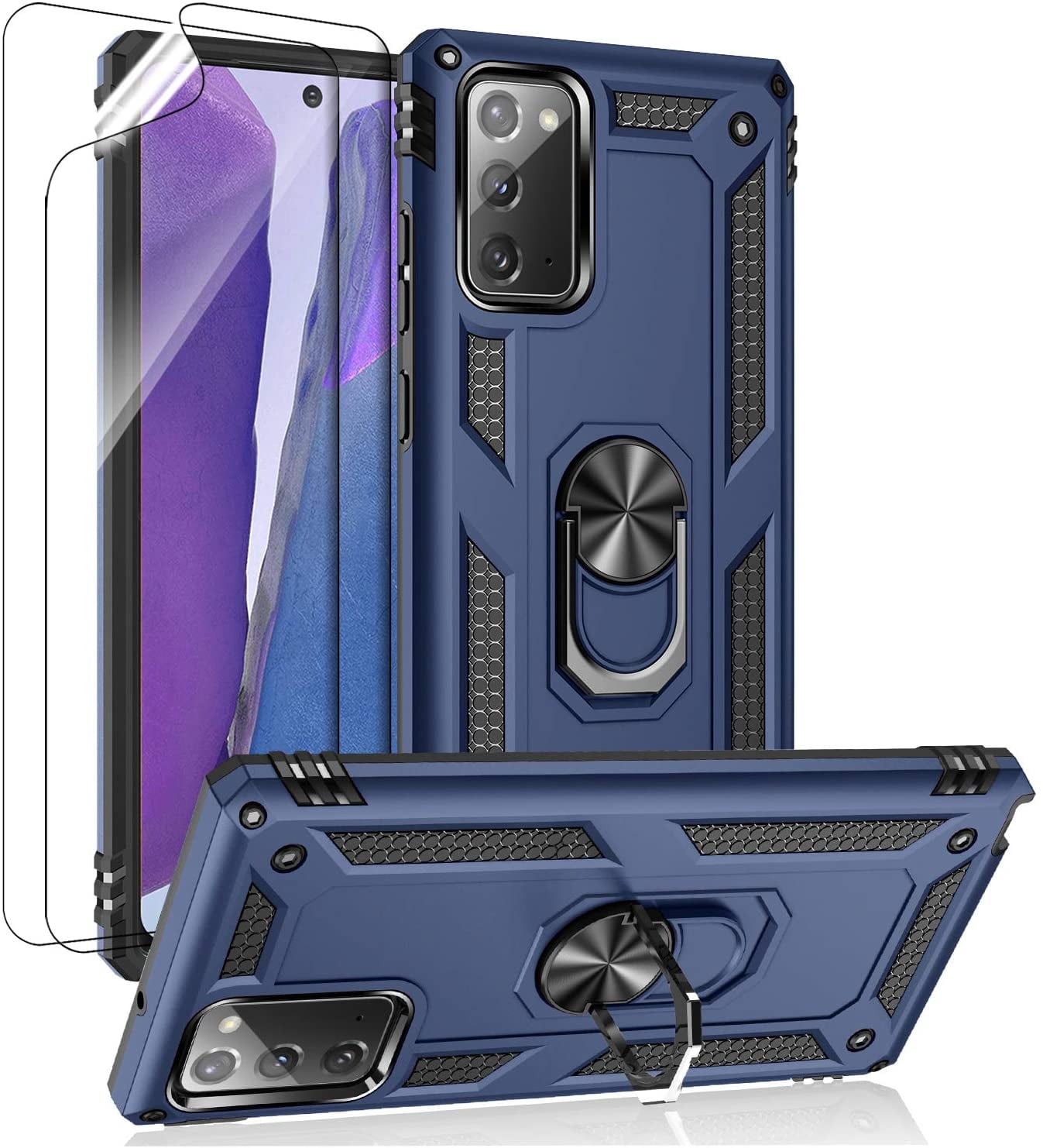 REQO for Samsung Galaxy Note 20 Case, Note20 5G Case with HD Screen ...