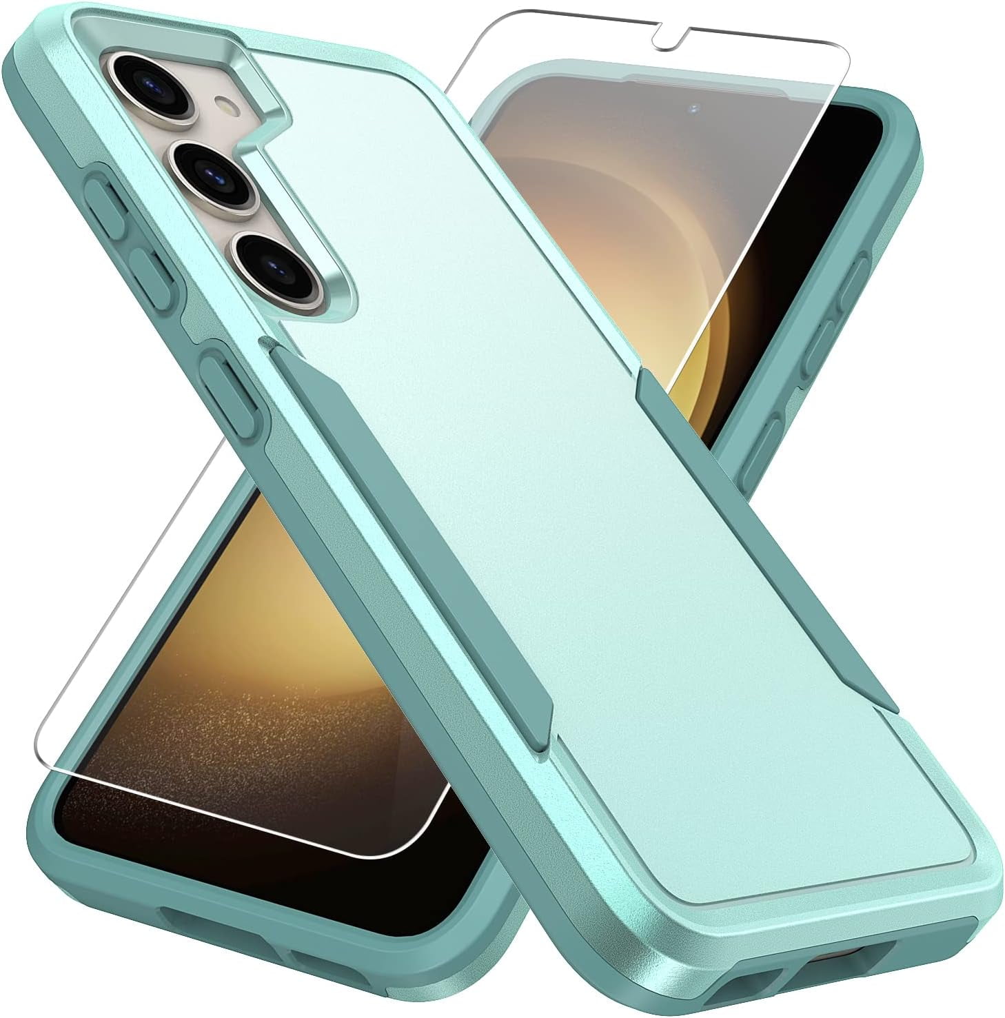 REQO for Samsung Galaxy S23 Case,Galaxy S23 Case with Screen Protector ...