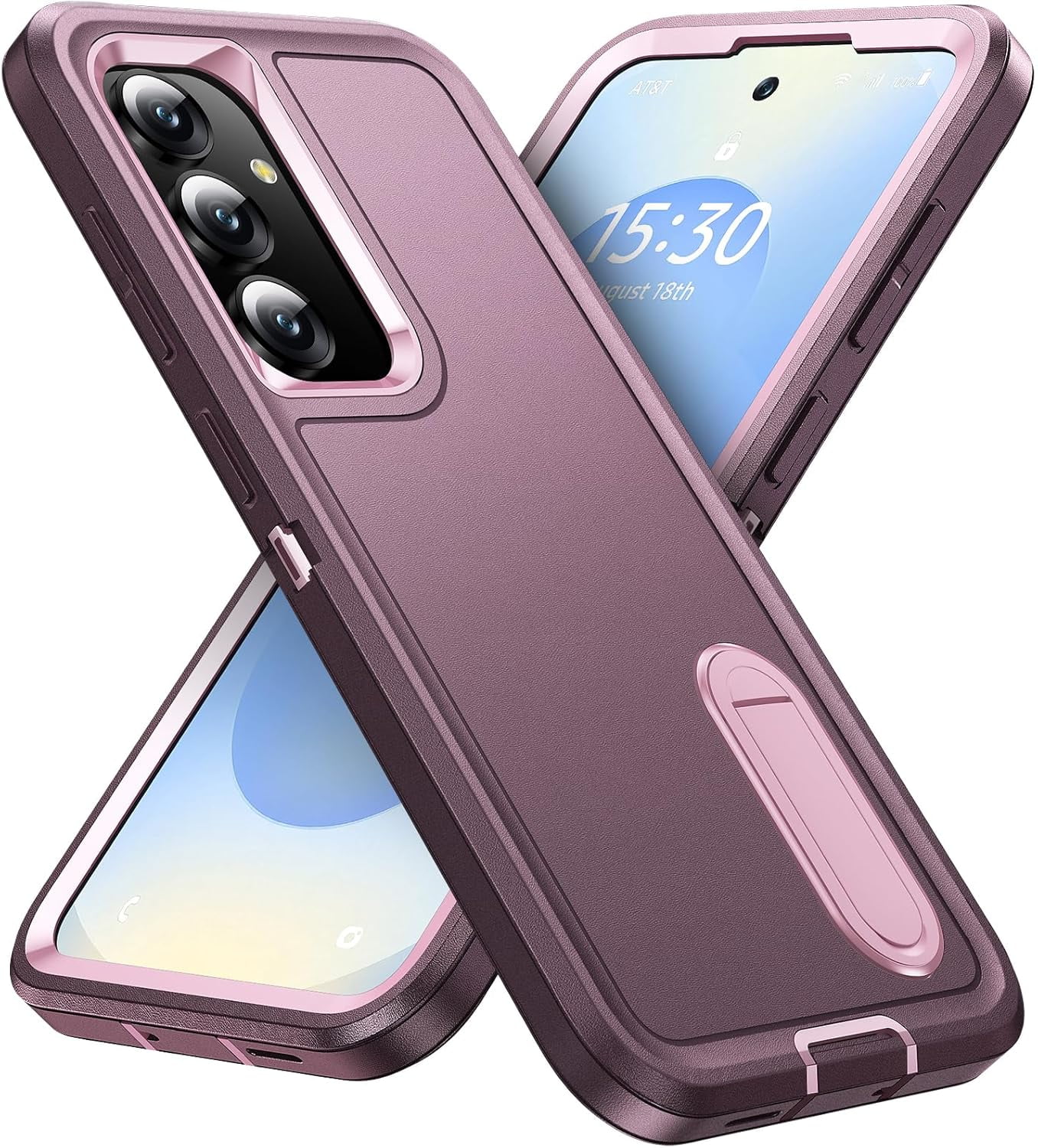 REQO for Samsung Galaxy S25 Case for Samsung S25 Phone Case with Built ...