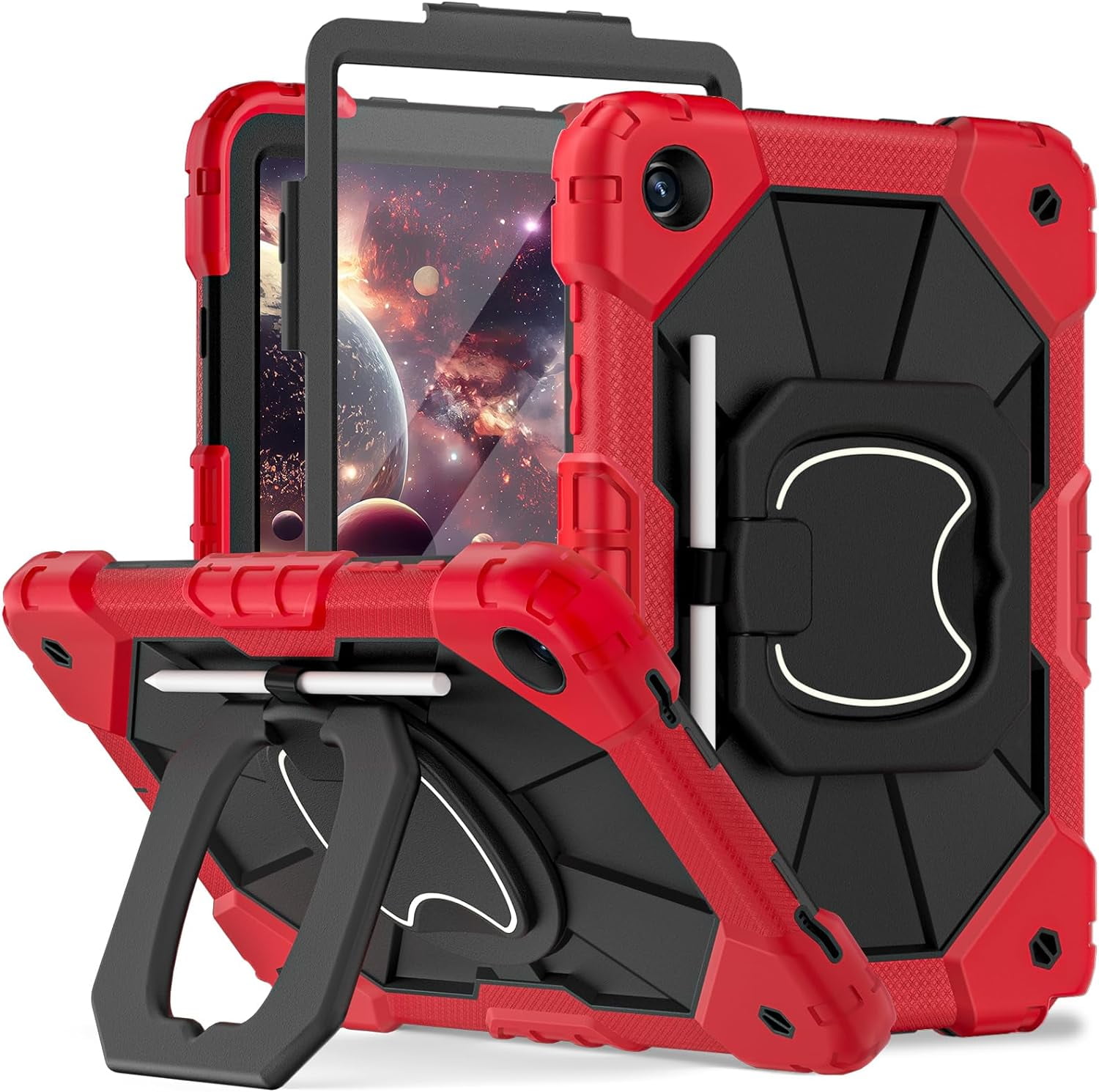 REQO Samsung Galaxy Tab A9 Plus Case 11 Inch, 360 Rotating Stand Case ...