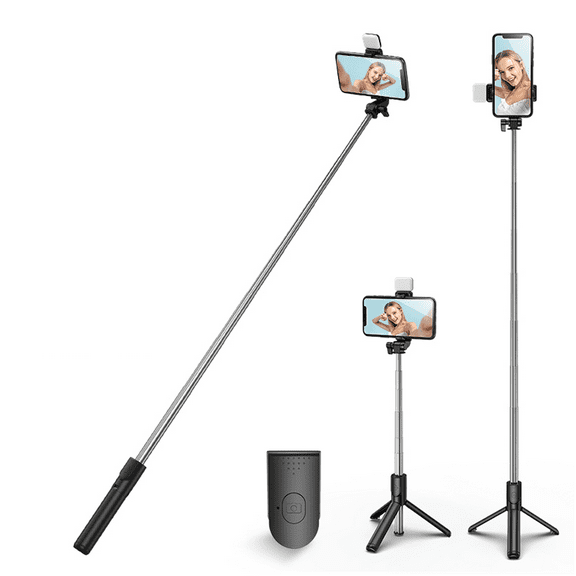 36" Selfie Stick Mini Tripod for Phone, with Remote Control, Compatible ...