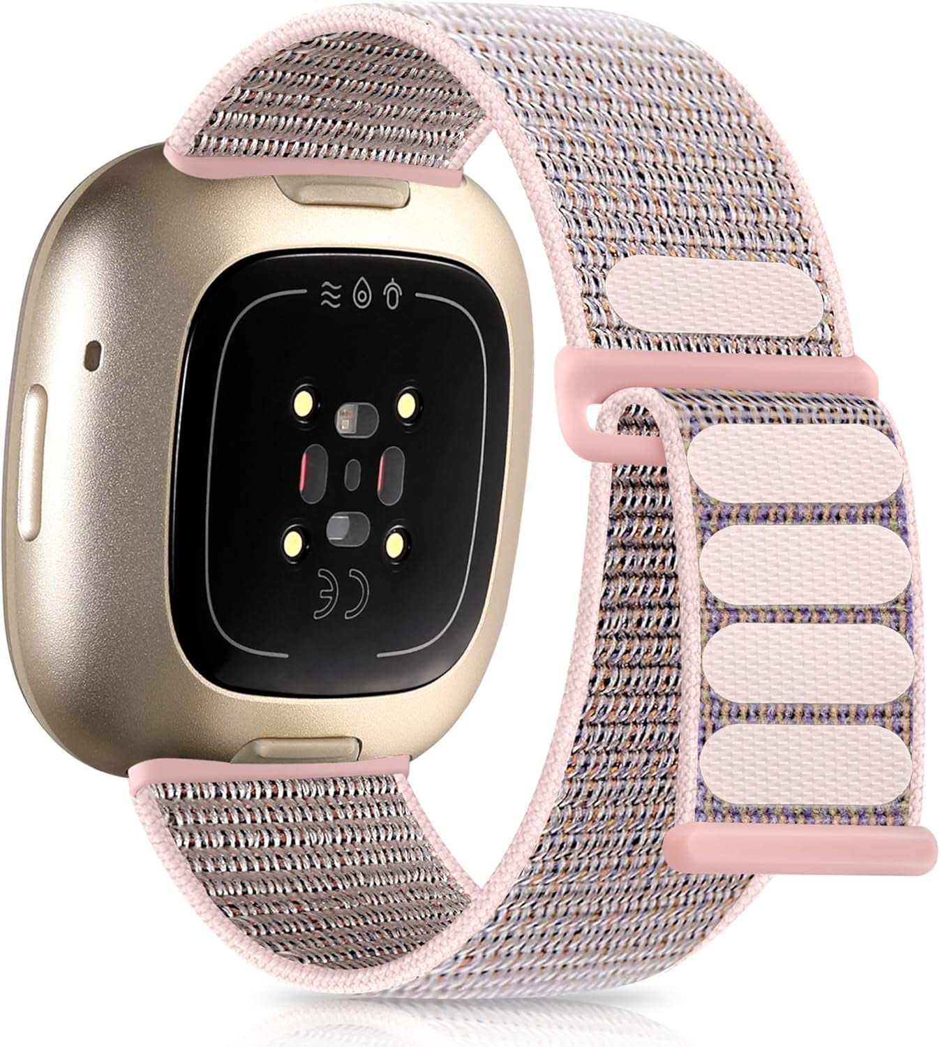 REQO Strap Compatible with Fitbit Versa 3 Versa 4 Bands/Fit bit Sense ...