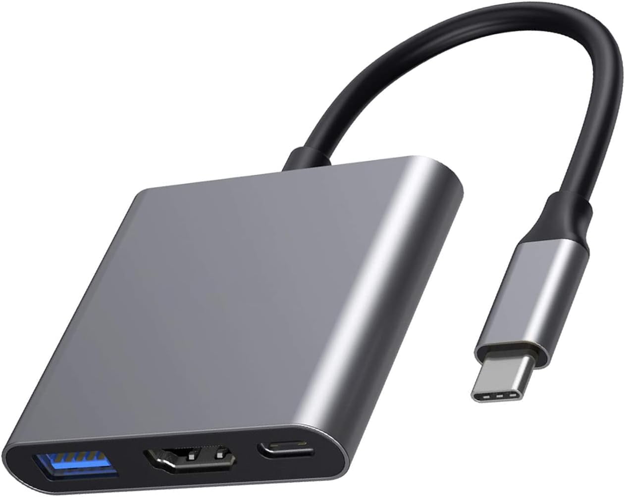 REQO USB C to HDMI Multi-Port Adapter, Digital AV Multi-Port Adapter ...