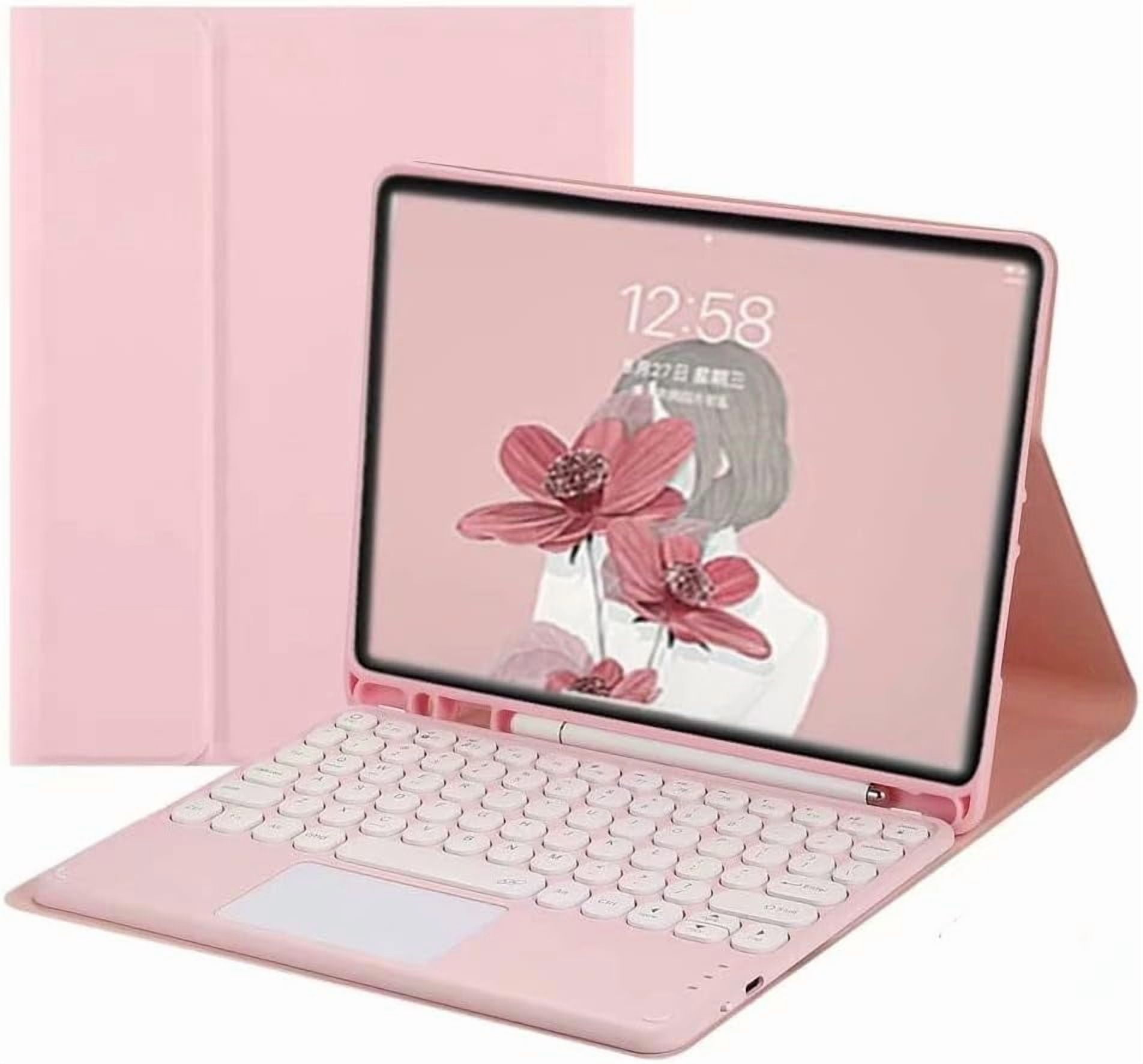 REQO iPad 9th/8th/7th Generation Keyboard Case with Touchpad and Pencil ...