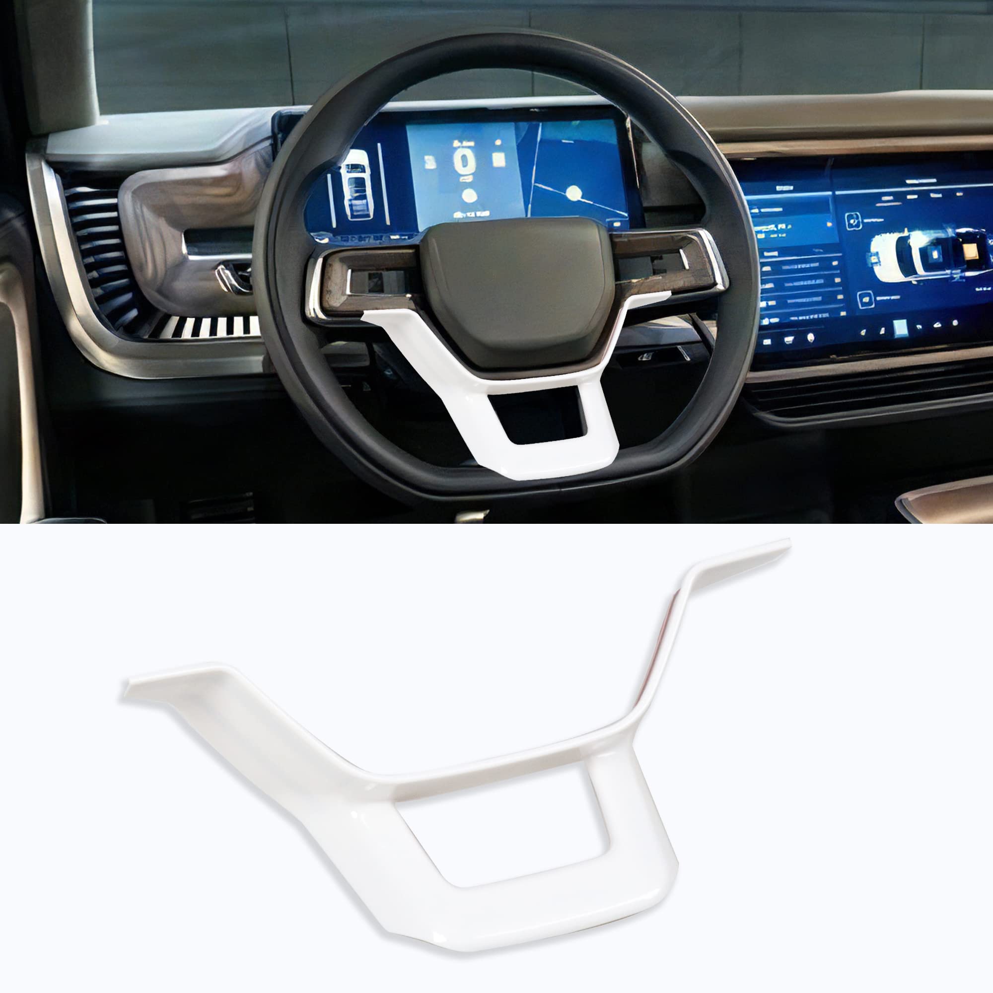 RERPRO Steering Wheel Cover STF9 Trim Compatible with 2022 2023 2024 ...