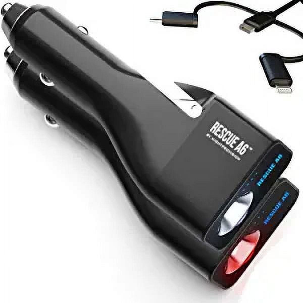 RESCUE A6 Emergency 6-in1 Car Crash Safety Device USB Car Charger Tool ...