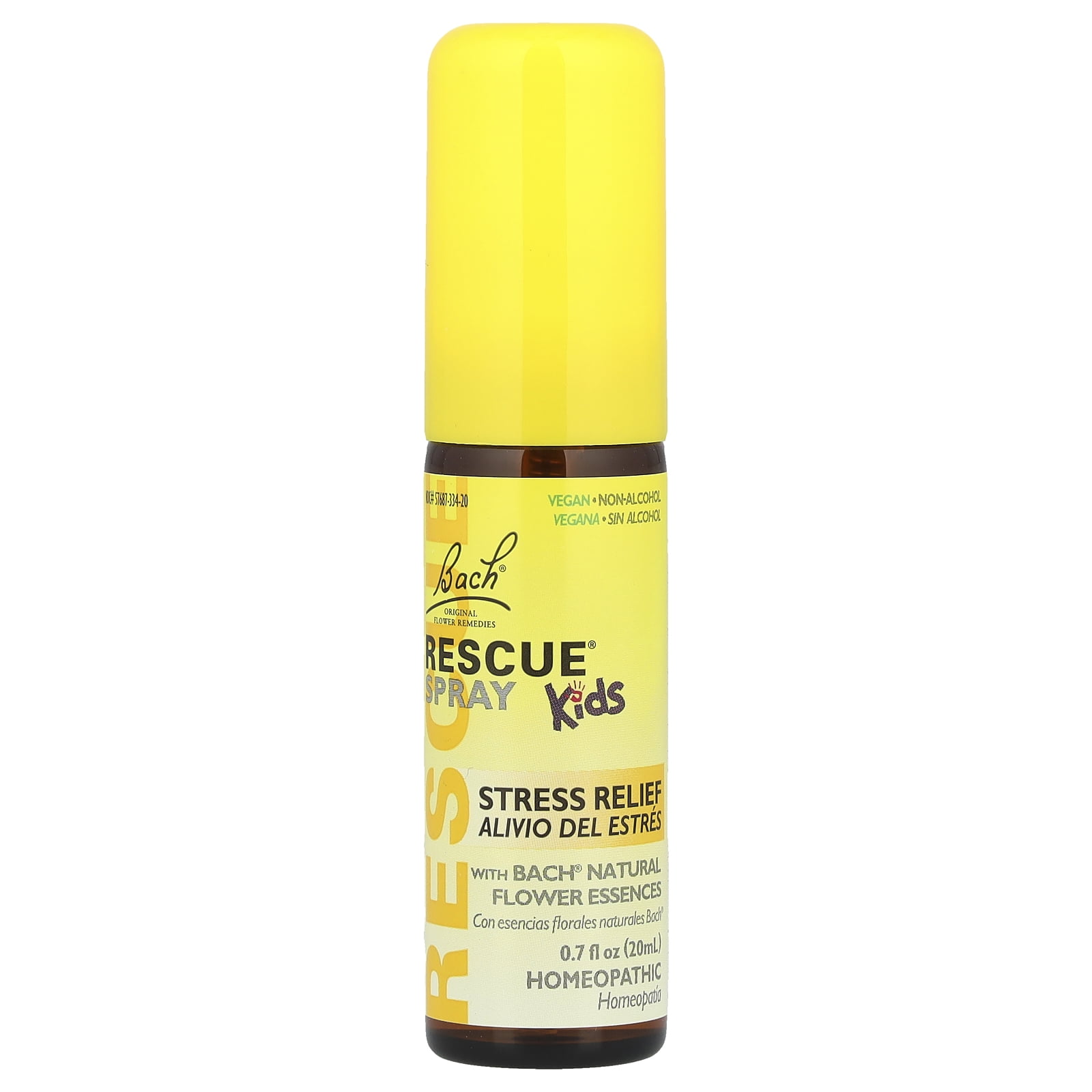 Bach Rescue® Spray Kids, Stress Relief, Ages 2 & Up, 0.7 fl oz (20 ml ...