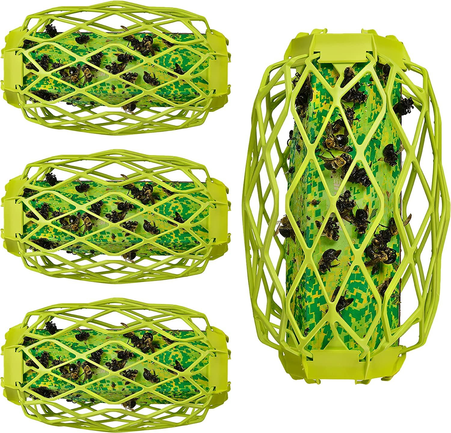 RESCUE! Carpenter Bee TrapStik, Sticky Bee and Wasp Trap, Lure with ...