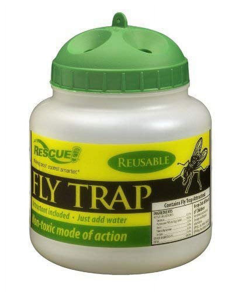 RESCUE! Fly Trap Outdoor - Attractant Included - 1 Pack - Walmart ...