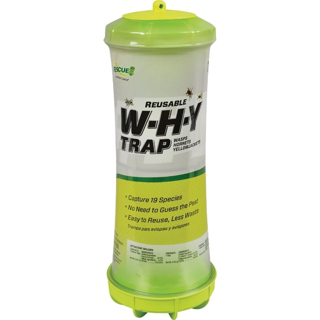 RESCUE! Wasp, Hornet and Yellowjacket Trap - Non-Toxic, Reusable ...