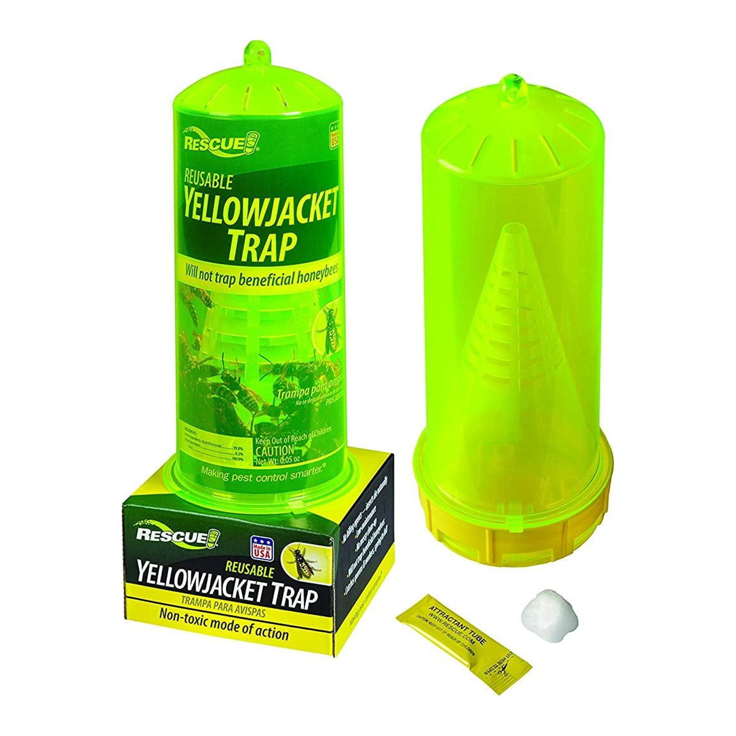 RESCUE Non-Toxic Reusable Trap for Yellowjackets - Walmart.com