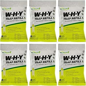 RESCUE! Non-Toxic Wasp, Hornet, Yellowjacket Trap (WHY Trap) Attractant ...