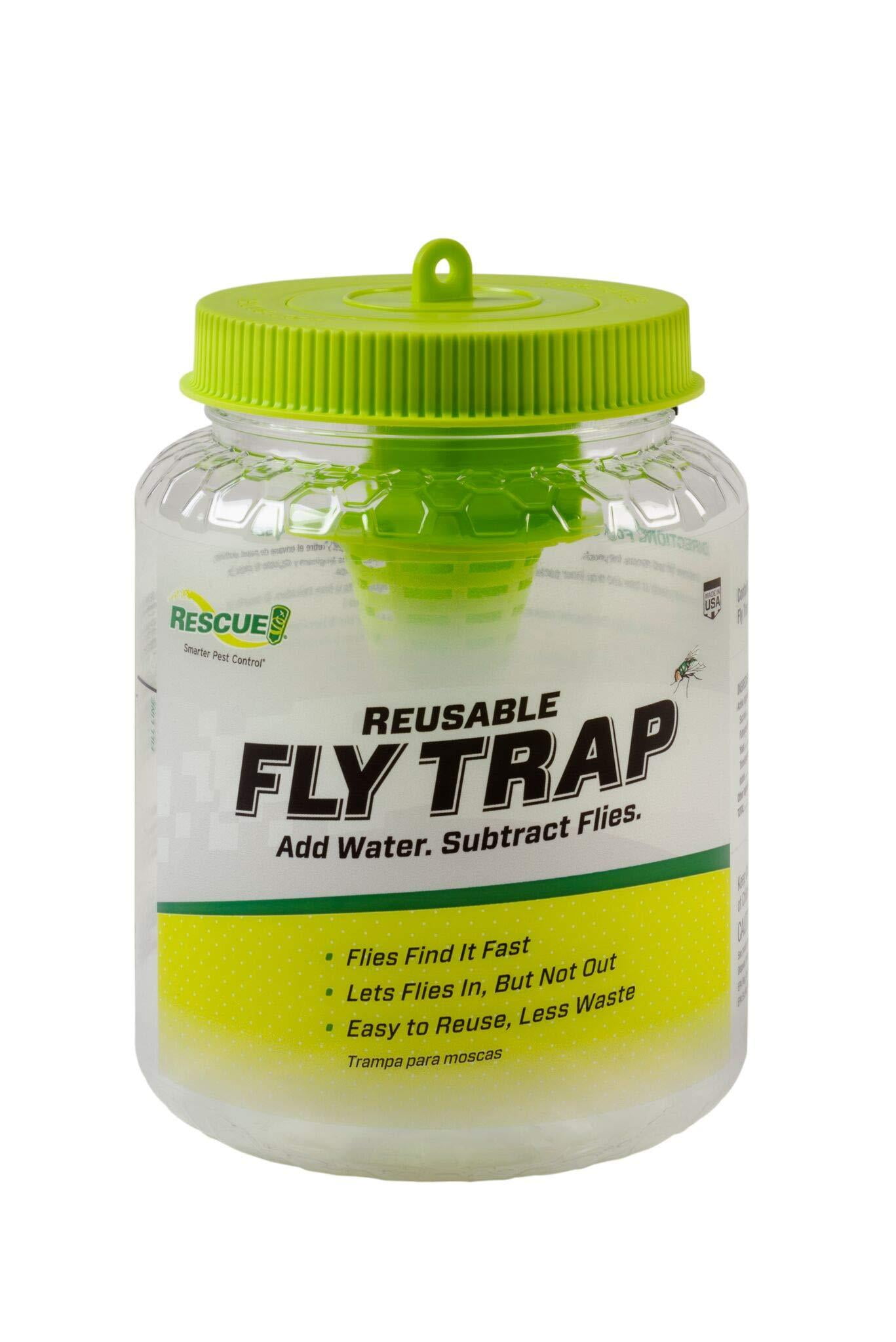 RESCUE Home House Outdoor Reusable Fly Trap - Walmart.com RESCUE Home House Outdoor Reusable Fly Trap - Walmart.com