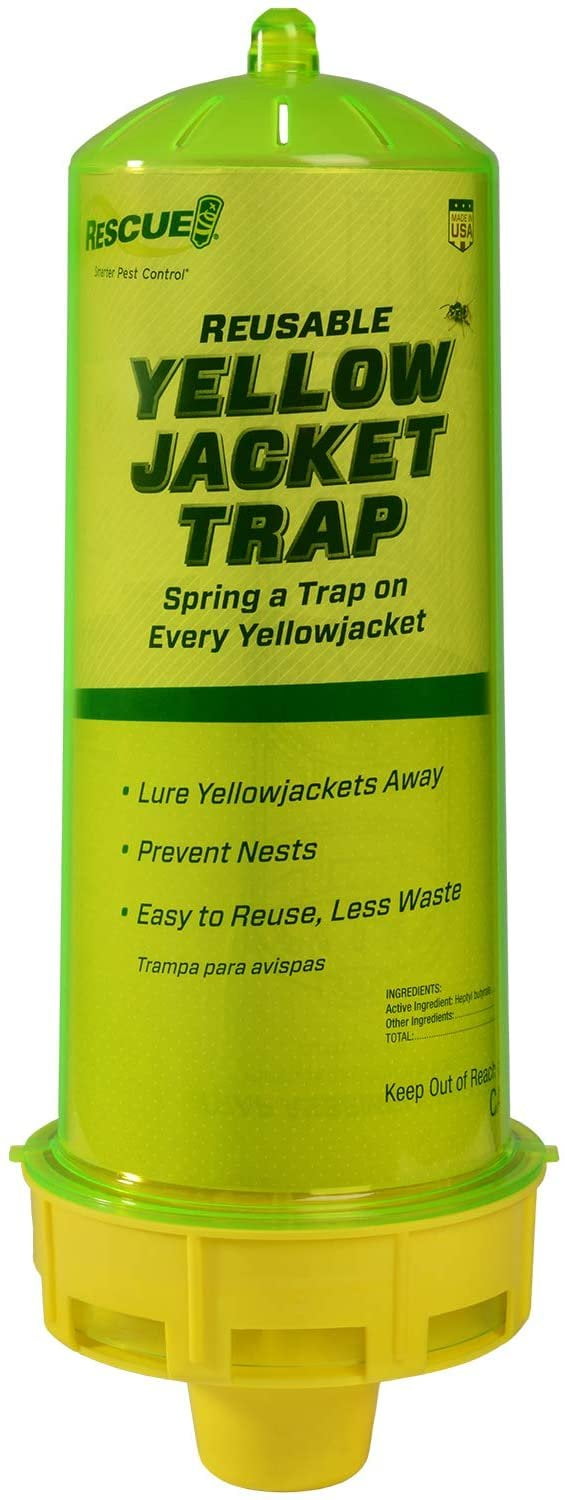 RESCUE! Yellowjacket Trap Reusable - Outdoor Pest Control - Single ...