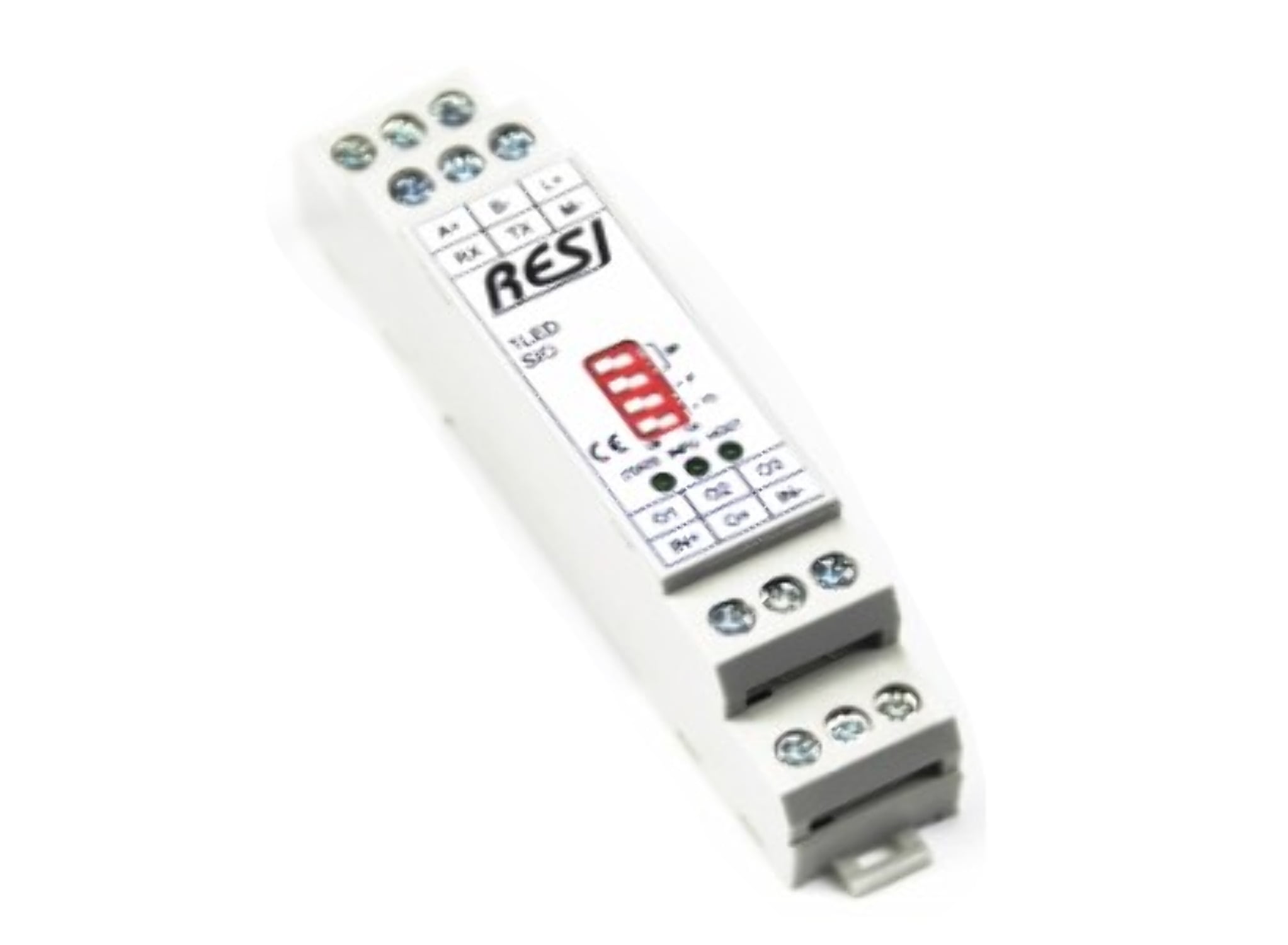 RESI-1LED-SIO Ultra slim IO module, control LED stripes with three individual dimmable channels ...