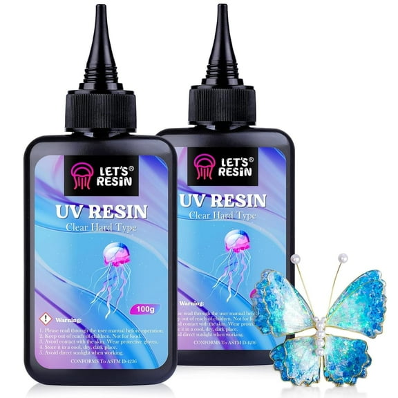 LET'S RESIN Epoxy Resin Kit, 1 Gallon, Crystal Clear, Table Top ...