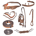 Resistance Full Size Horse Harness Set – Oily Cow Softy Leather with ...
