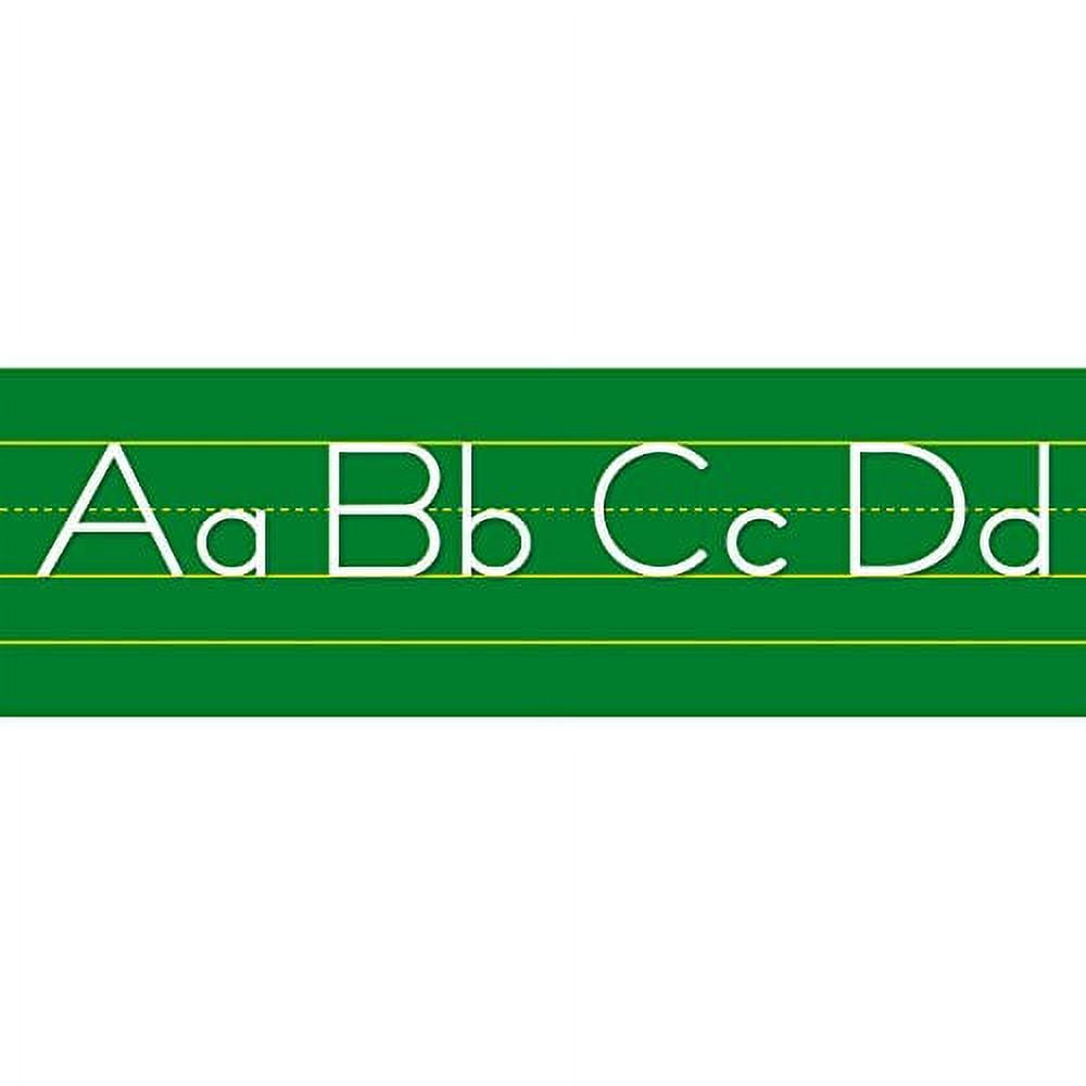 RESOURCE Alphabet Lines Traditional Manuscript Bulletin Board Set ...