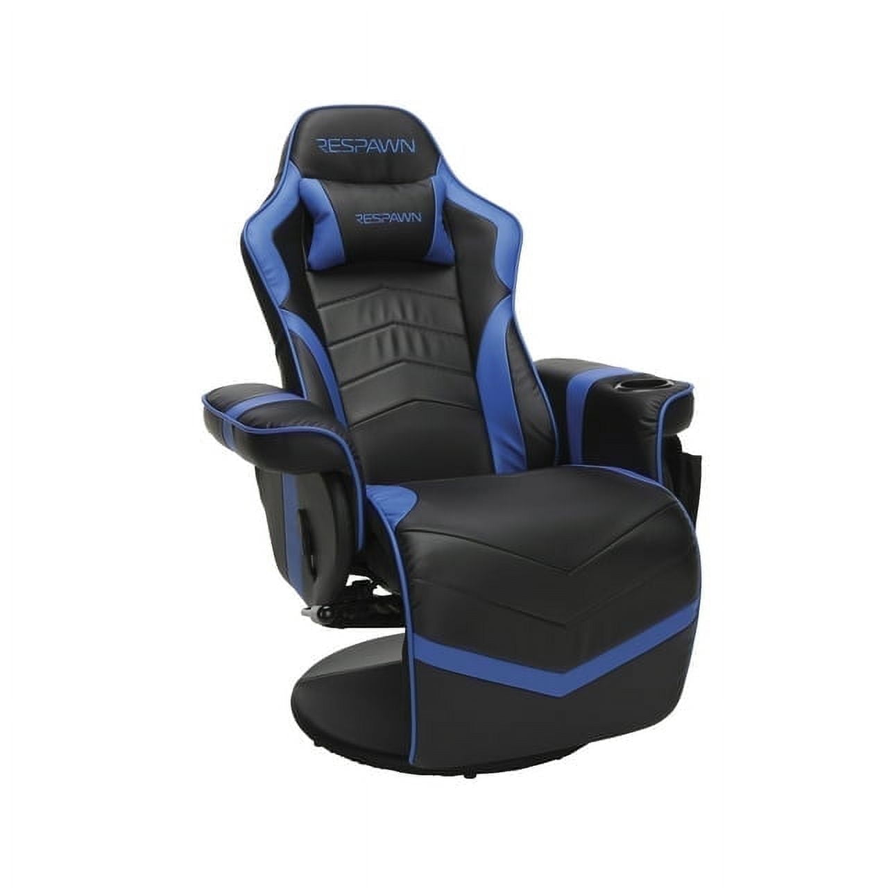 RESPAWN 900 Gamer Swivel Recliner with Cup Holder & Footrest ...