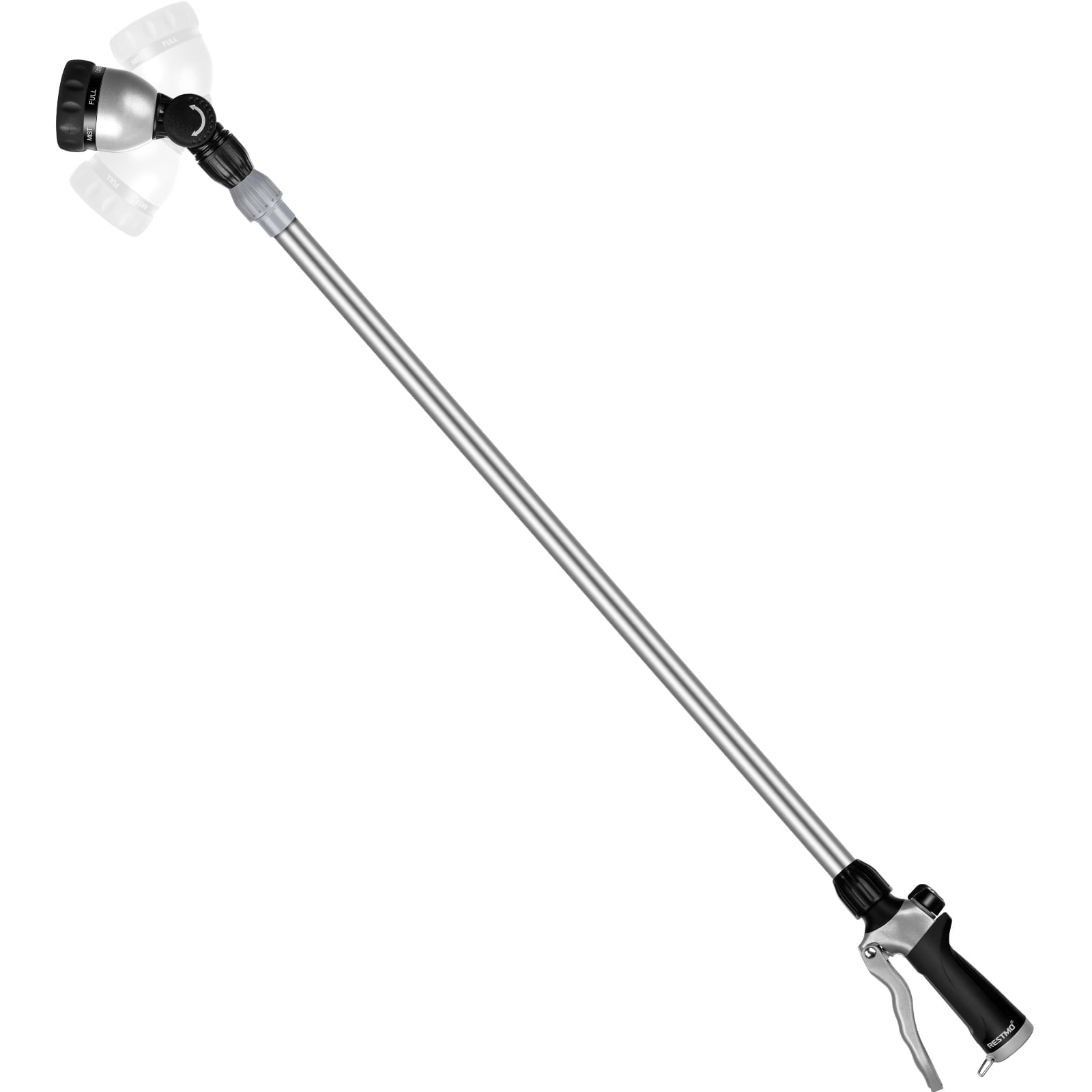 Free Shipping! Restmo 36-60 Inch Metal Watering Wand, Adjustable Lawn ...