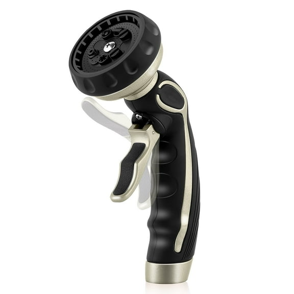 Garden Hose Nozzle, Upgraded Heavy Duty Metal Spray Nozzle, High ...