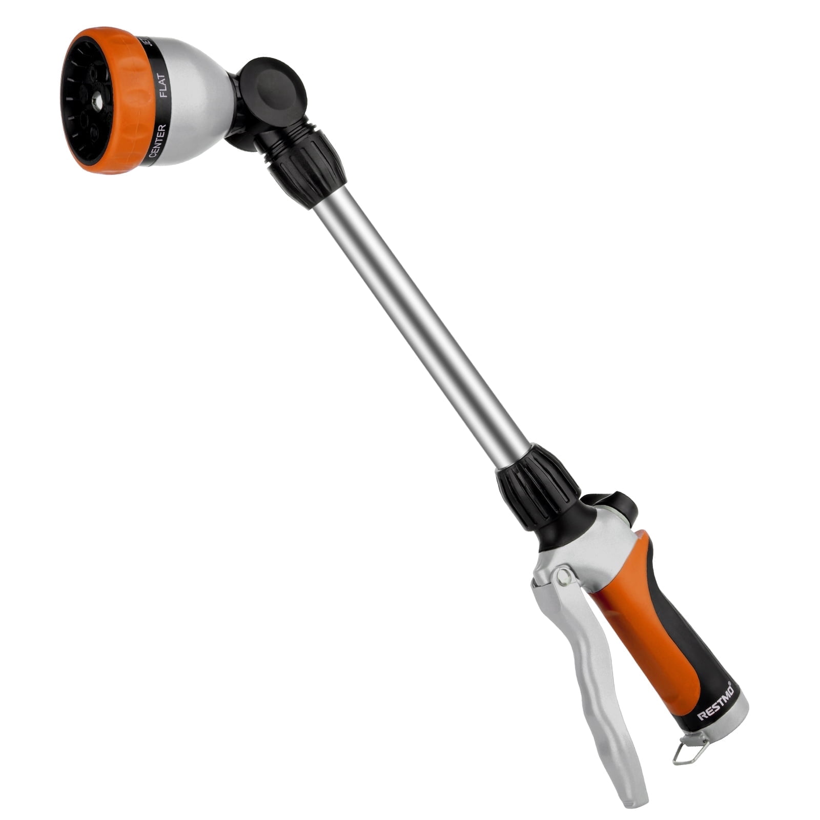 Restmo Metal Watering Wand, 16'' Length, 180¬∞ Swivel Head, 7 Spray ...