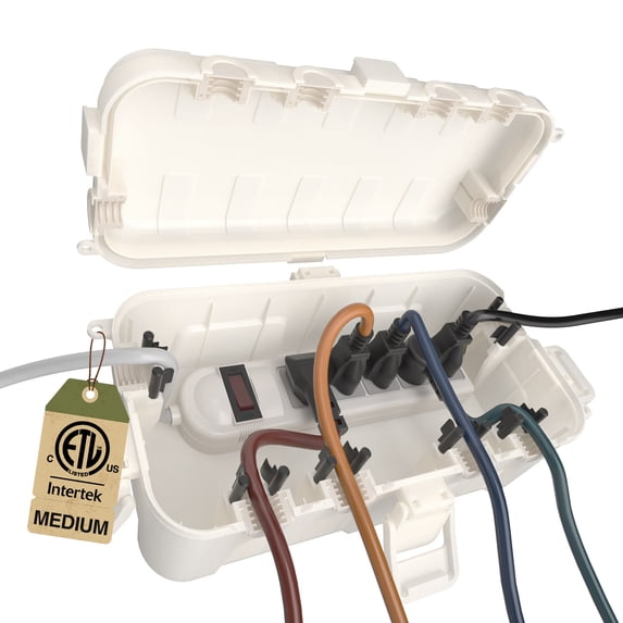 Restmo Outdoor Electrical Box (11.5x5.2x4 inch), IP54 Waterproof ...