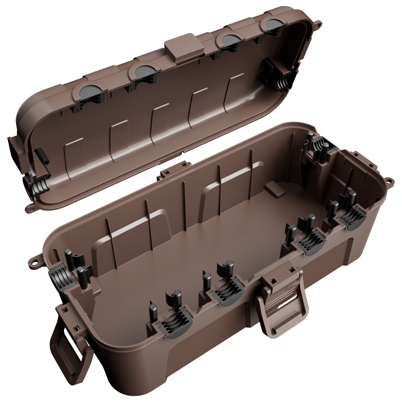 RESTMO Outdoor Electrical Box (11.5x5.2x4 inch), IP54 Waterproof Extension Cord Cover w/6 Cable ...