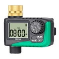 RESTMO Sprinkler with Brass Inlet, Programmable Water for Garden Hose ...