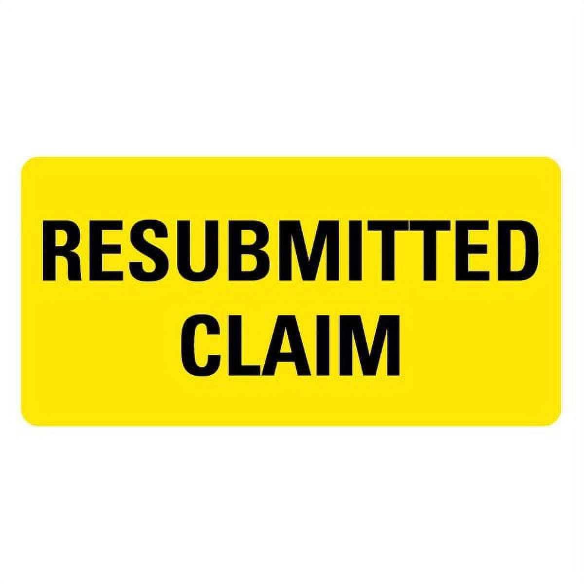 RESUBMITTED CLAIM Labels - Walmart.com