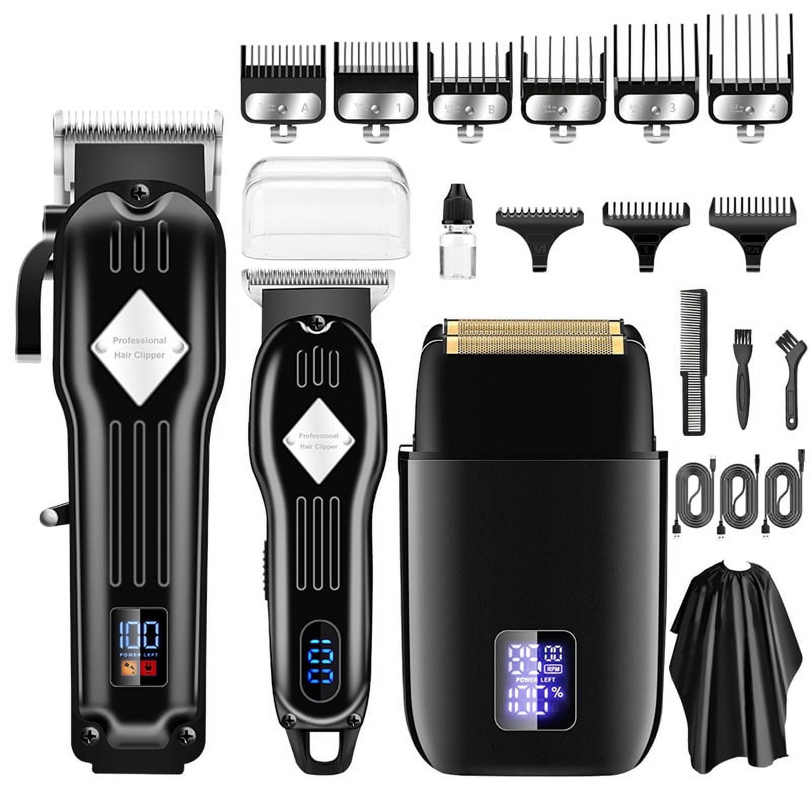 RESUXI 973 NEW 3 in 1 Hair Clippers Electric Shaver Hair Trimmer 3 ...