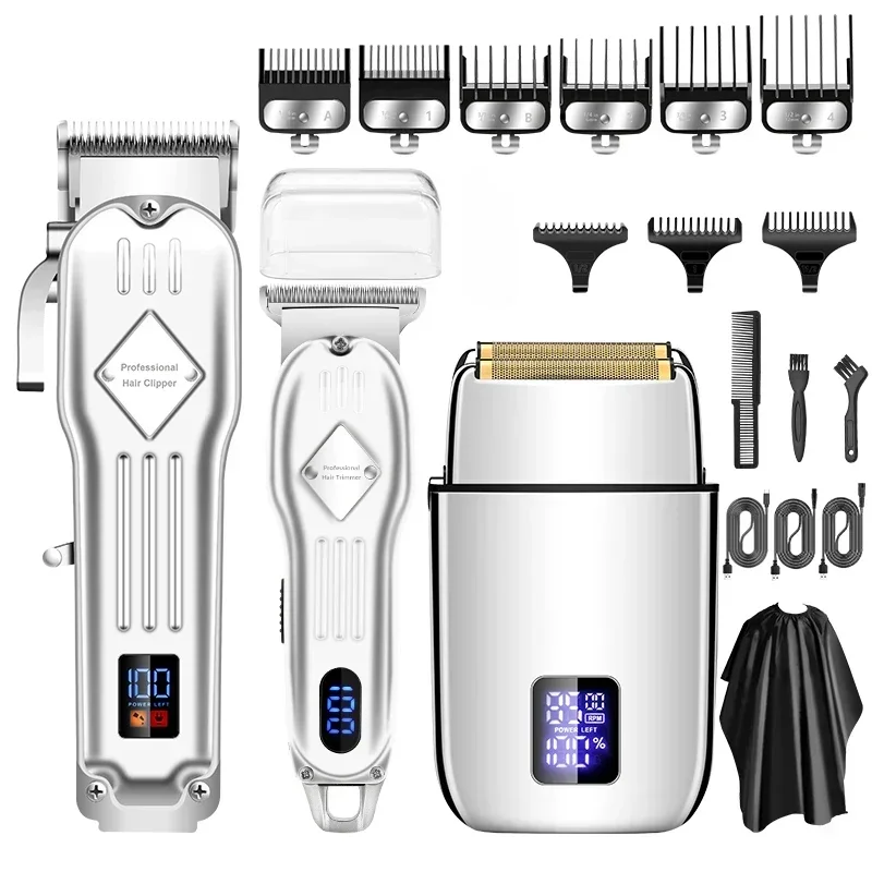 RESUXI 973 NEW 3 in 1 Hair Clippers Electric Shaver Hair trimmer 3 ...