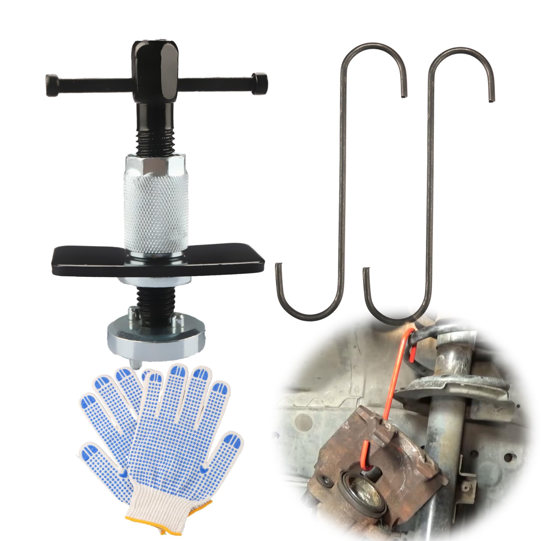 RETEPIF Brake Caliper Piston Rewind Tool Brake Piston Back Tool ...