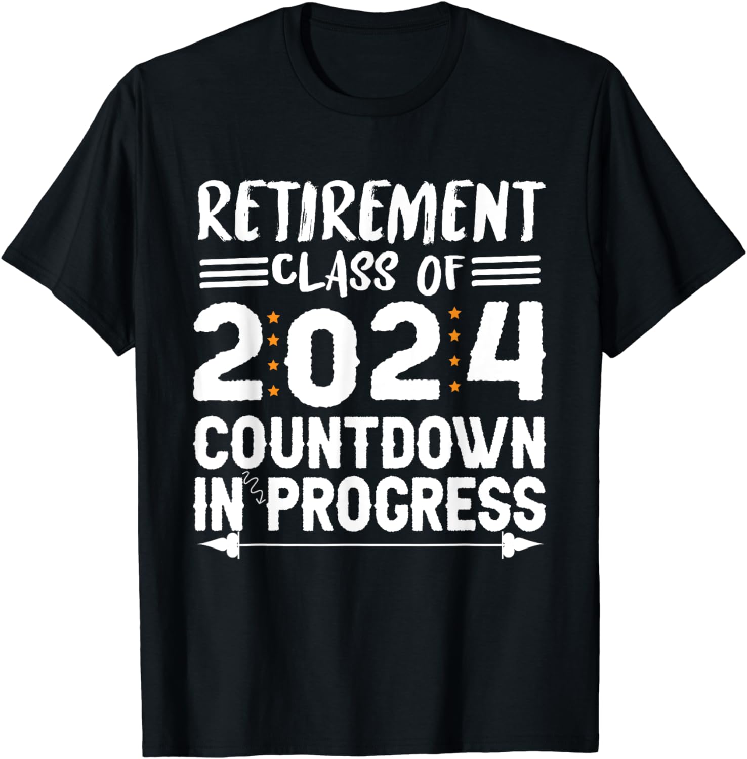 RETIREMENT CLASS OF 2024 COUNTDOWN IN PROGRESS Teacher T-Shirt ...