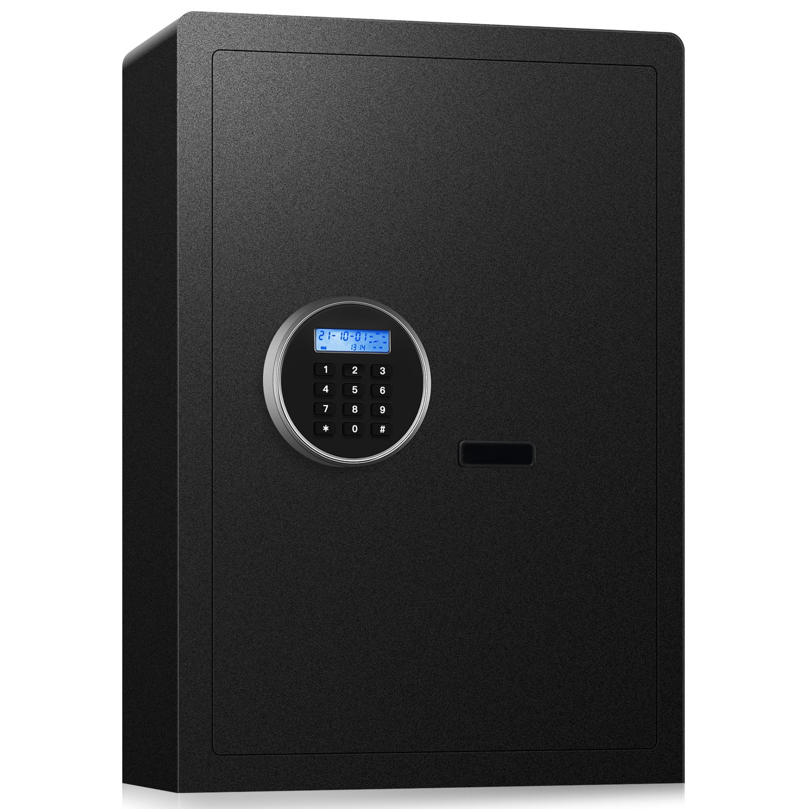 RETLLAS 1.65 Cubic Feet Money Safe Box for Home - Fireproof Security ...