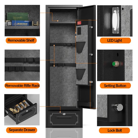 Fireproof Gun Safes in Gun Safes - Walmart.com