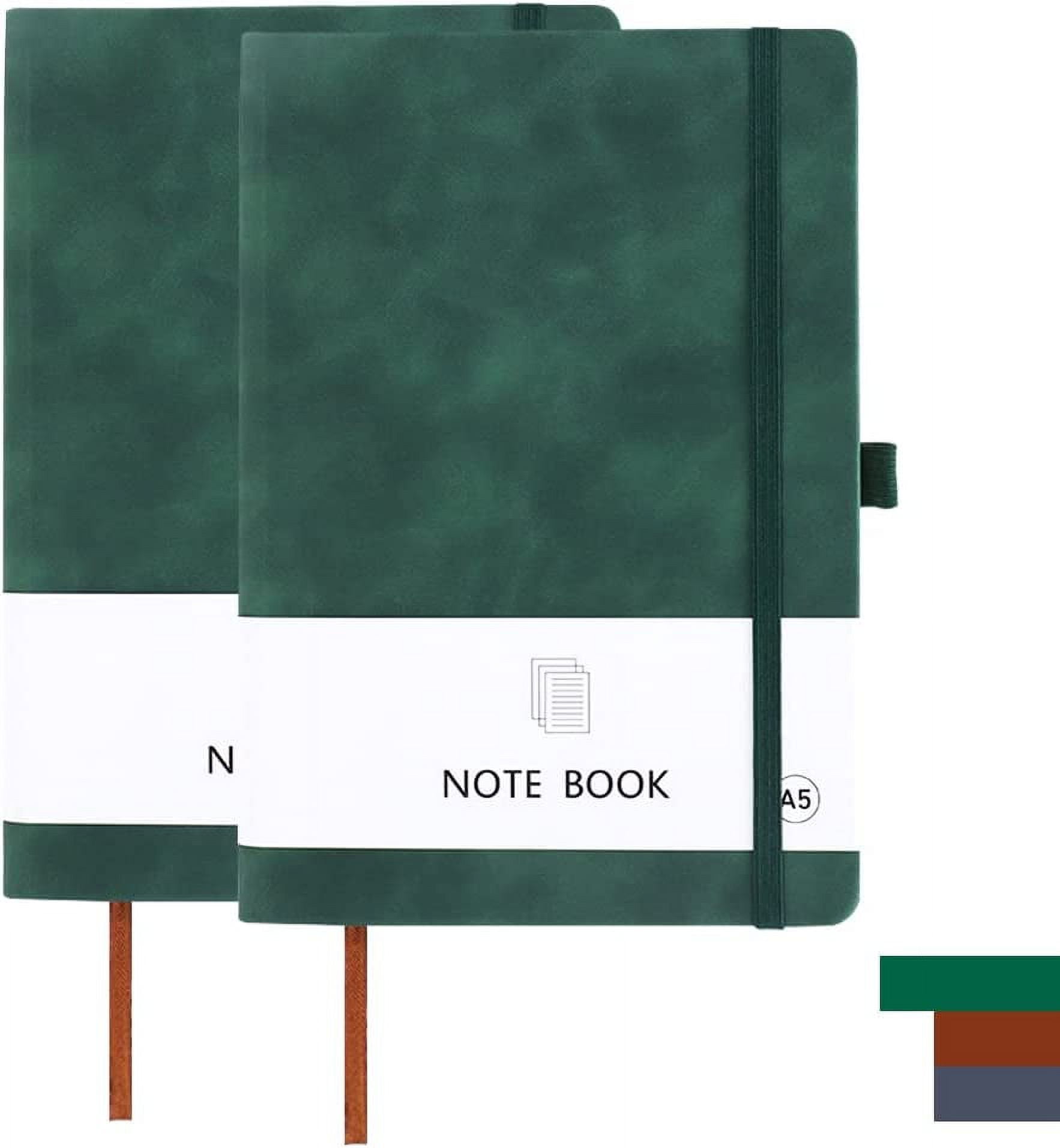 RETON 2PCS Hardcover Notebook with Pen Holder, Business Notebook for ...